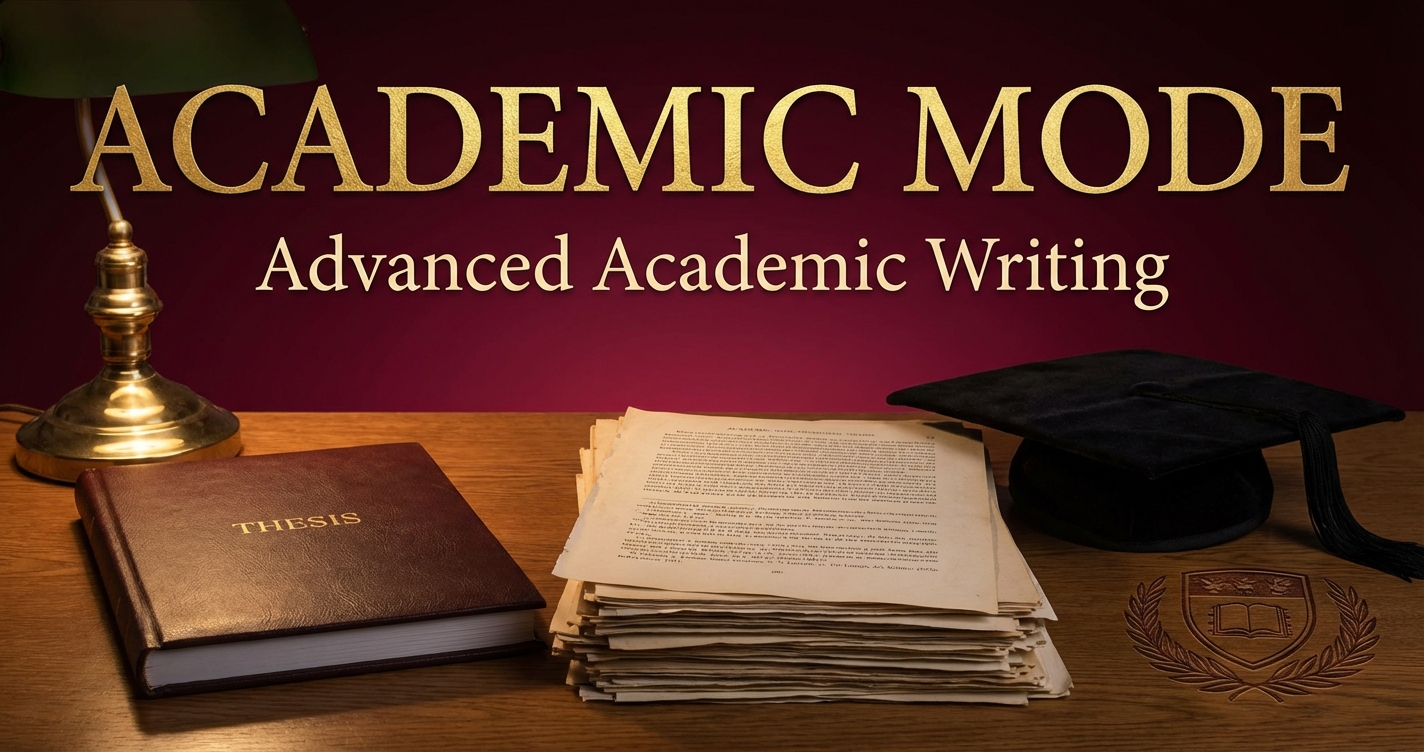 Academic Mode | Advanced Academic Writing & Research Methodology ...