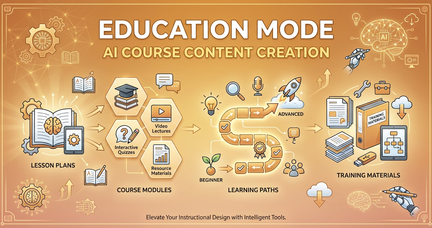Education Mode | AI Course Content & Instructional Material | WriteGo ...